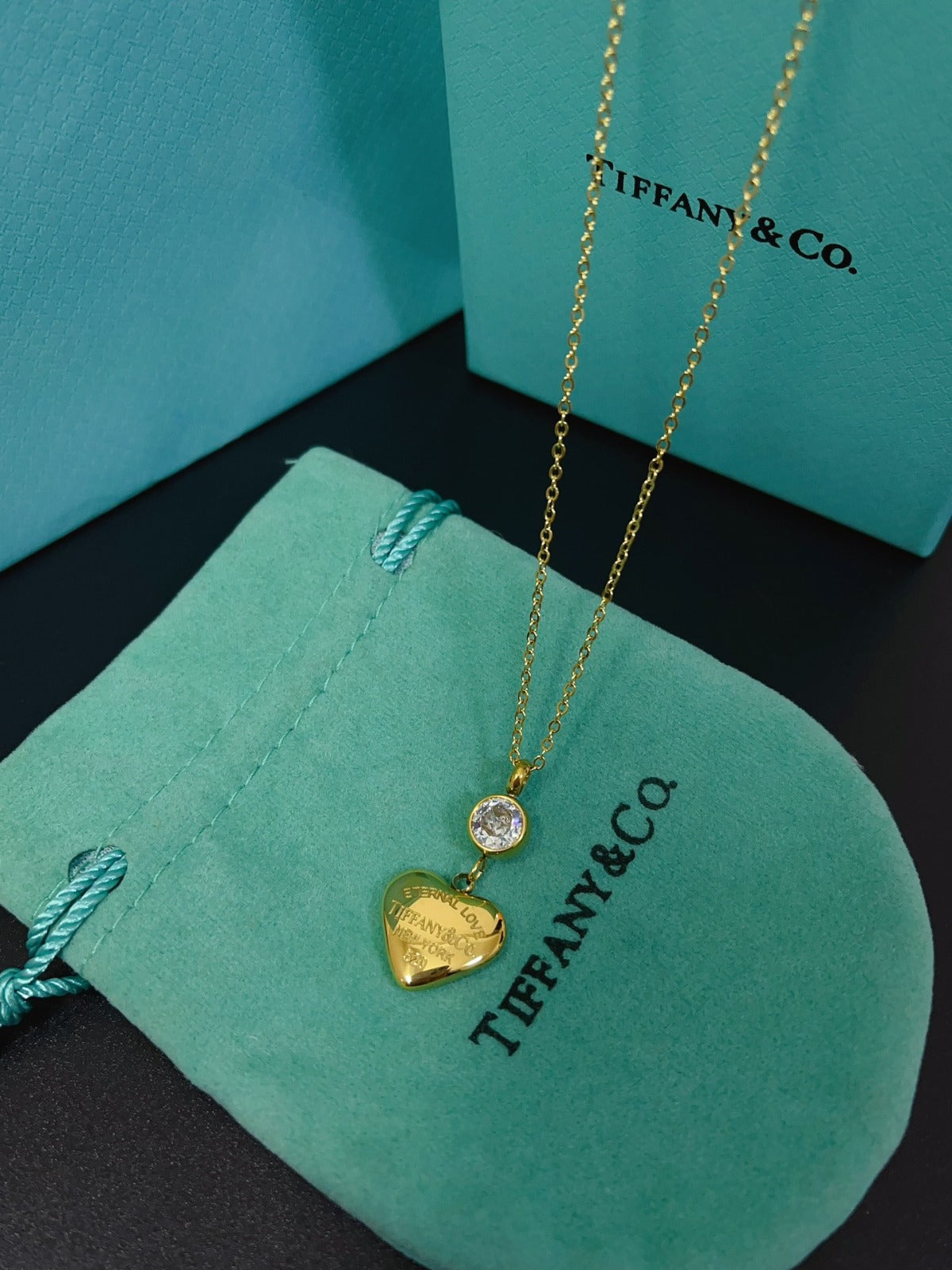 Tiffany & Co. Heart Tag Necklace – BABES & BEYOND